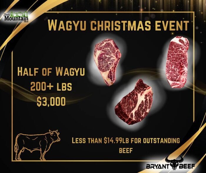 100% Grain Fed Wagyu | Bryant Beef - Tennessee, Dog Treats, Meat ...