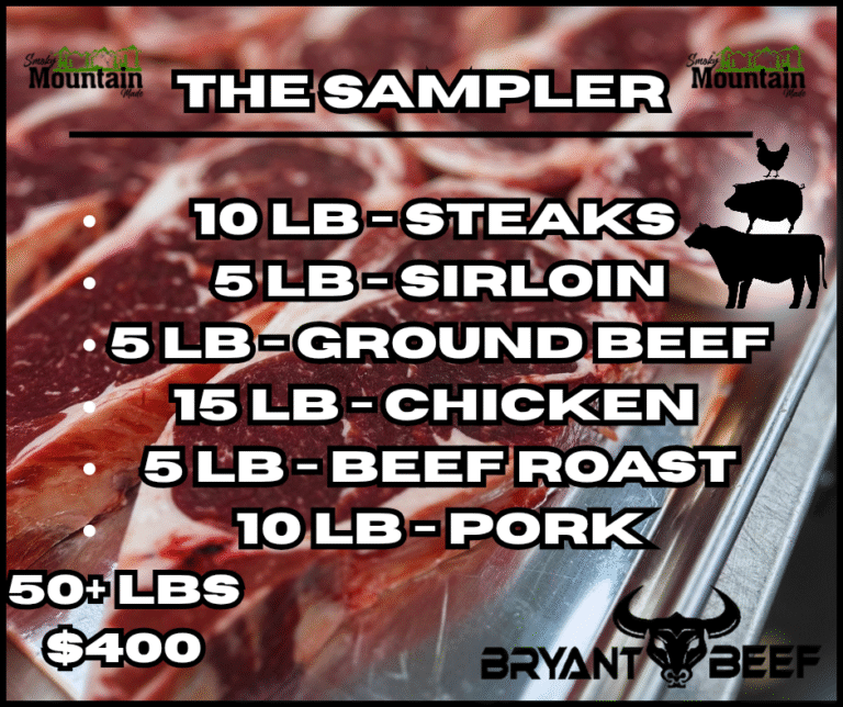 Bundle Packages (Beef, Pork, & Chicken) | Bryant Beef - Tennessee, Dog ...
